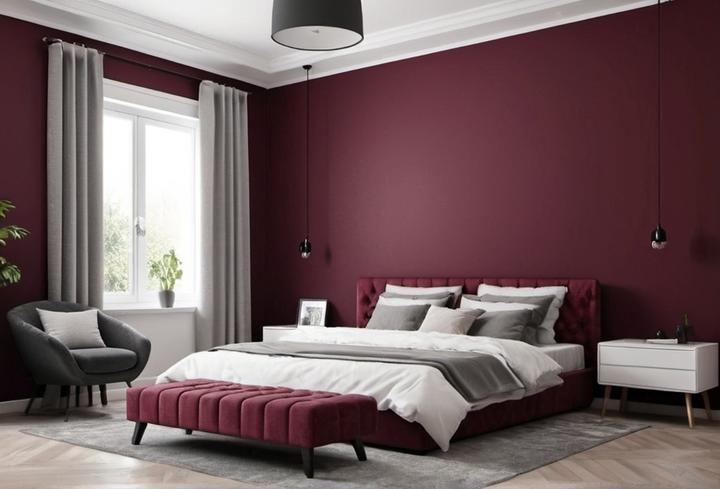 Бордовый цвет: характеристика, использование в образах и интерьере